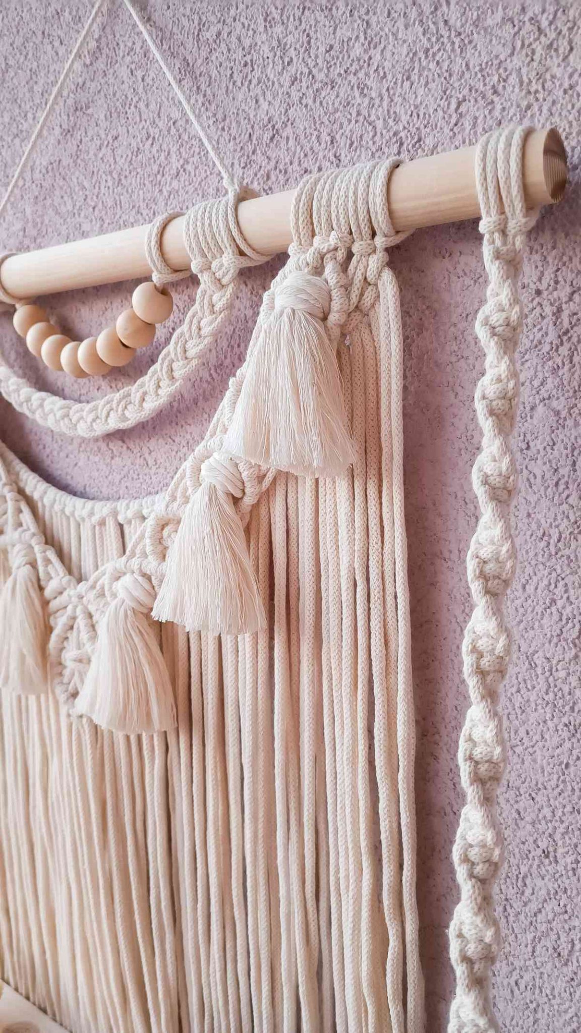 Makrame zidna polica LEA - Fantea ♥ the best DIY & macrame